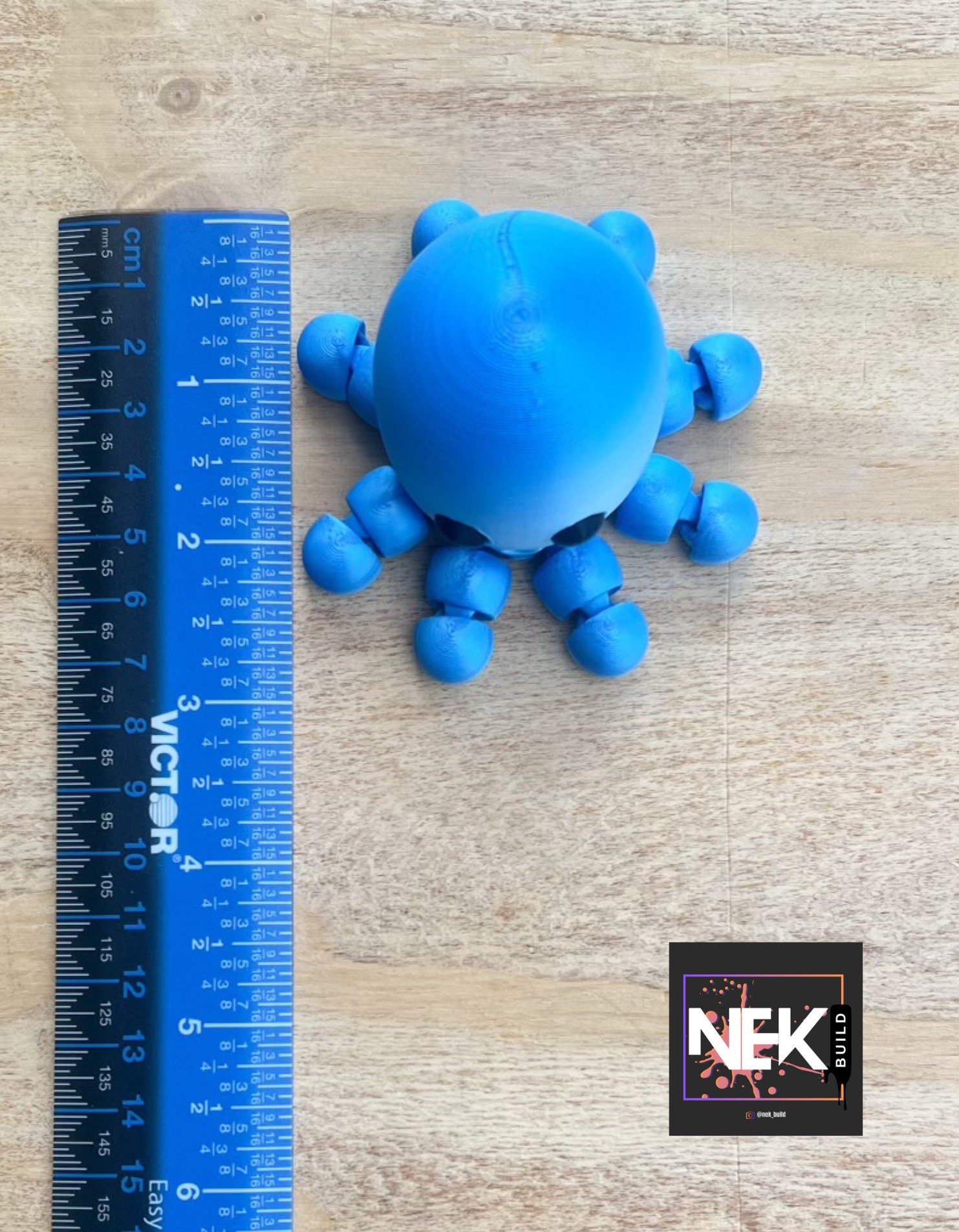 Octopus Fidget, 3d Printed Octopus, Articulated Octopus, Articulated ...