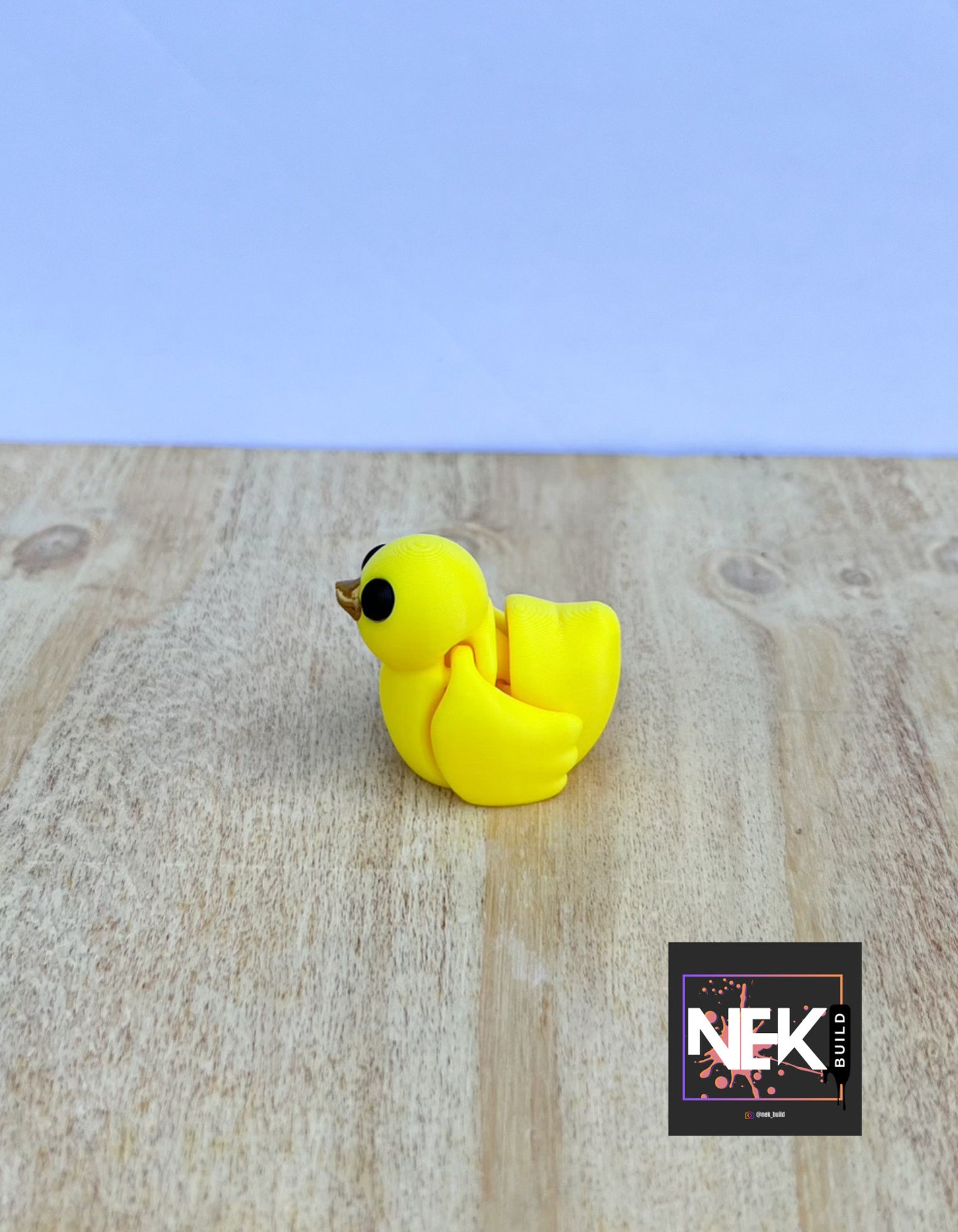 Duck Fidget, Flexi Duck, 3d Duck Figurine, 3d Printed Duck, Jeep Ducks ...