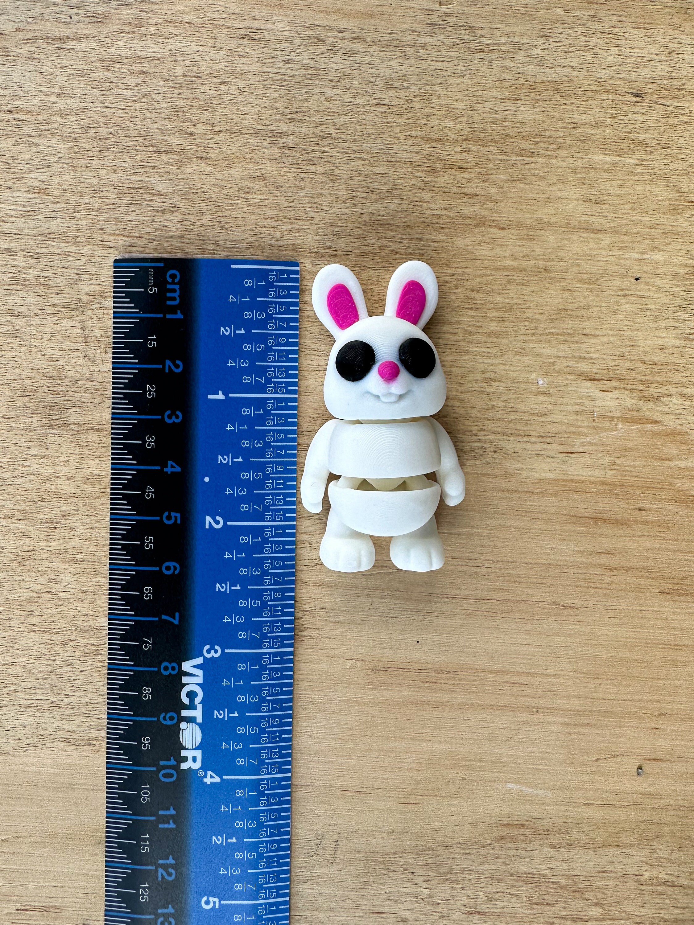 Bunny 3d Printed, 3d Printed Fidget, Bunny Fidget, Articulated Fidget ...