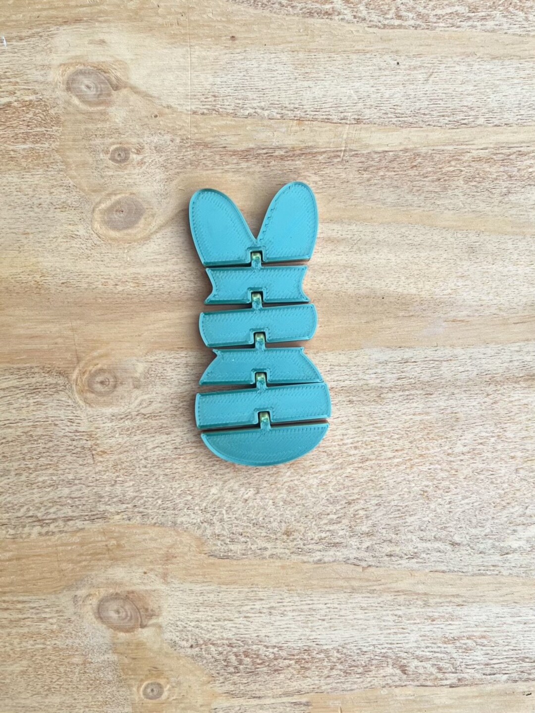 Rainbow 3d Printed Bunny, 3d Printed Fidget, Easter Basket Stuffers ...