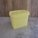 Vintage Tupperware Yellow Stacking Storage Container With Lid, Kitchen ...