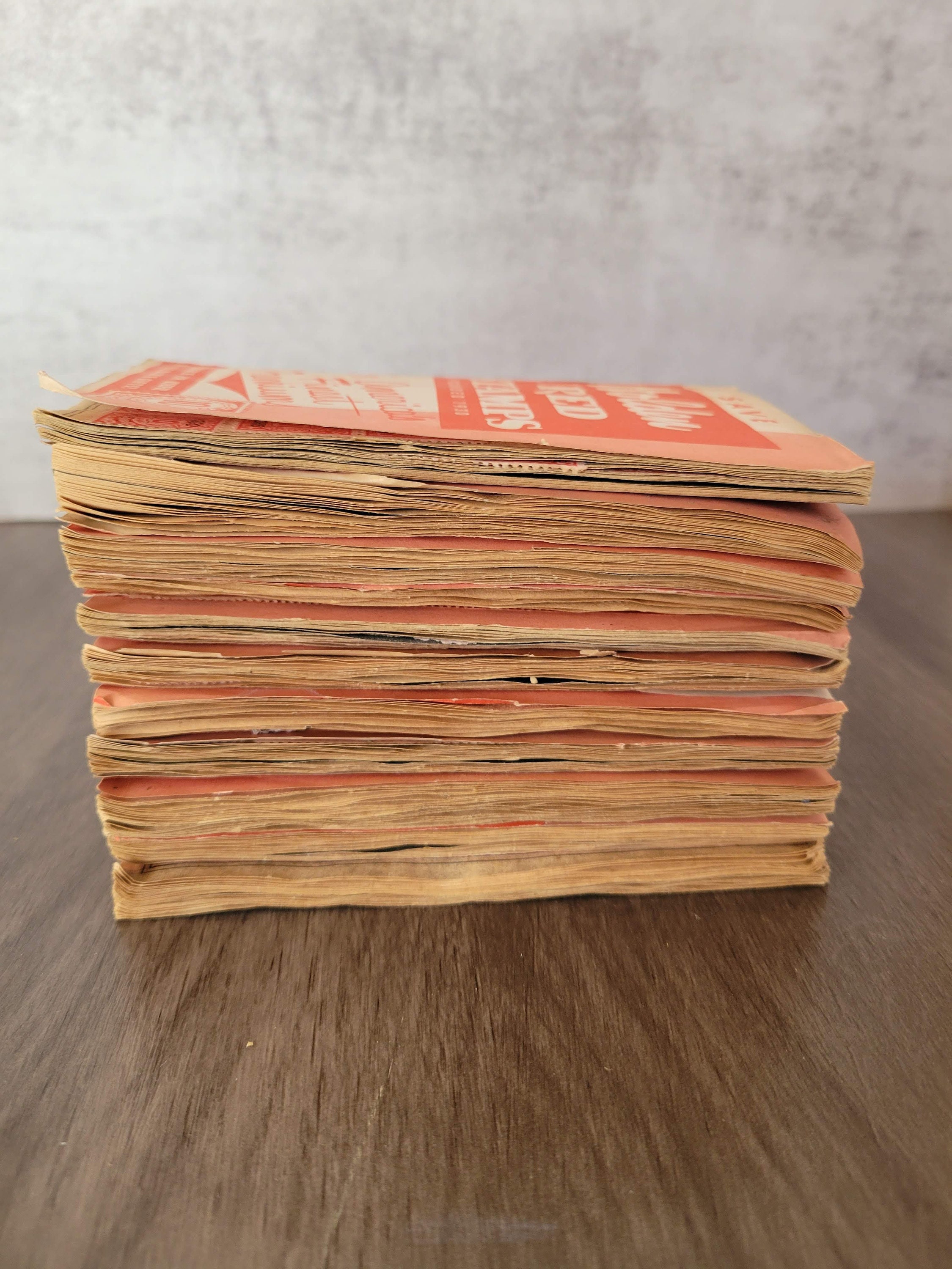 Vintage Holden Red Stamps Set of 11 FULL Trading Stamp Books - Etsy