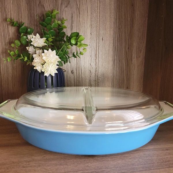 Pyrex Divided Dish - Etsy