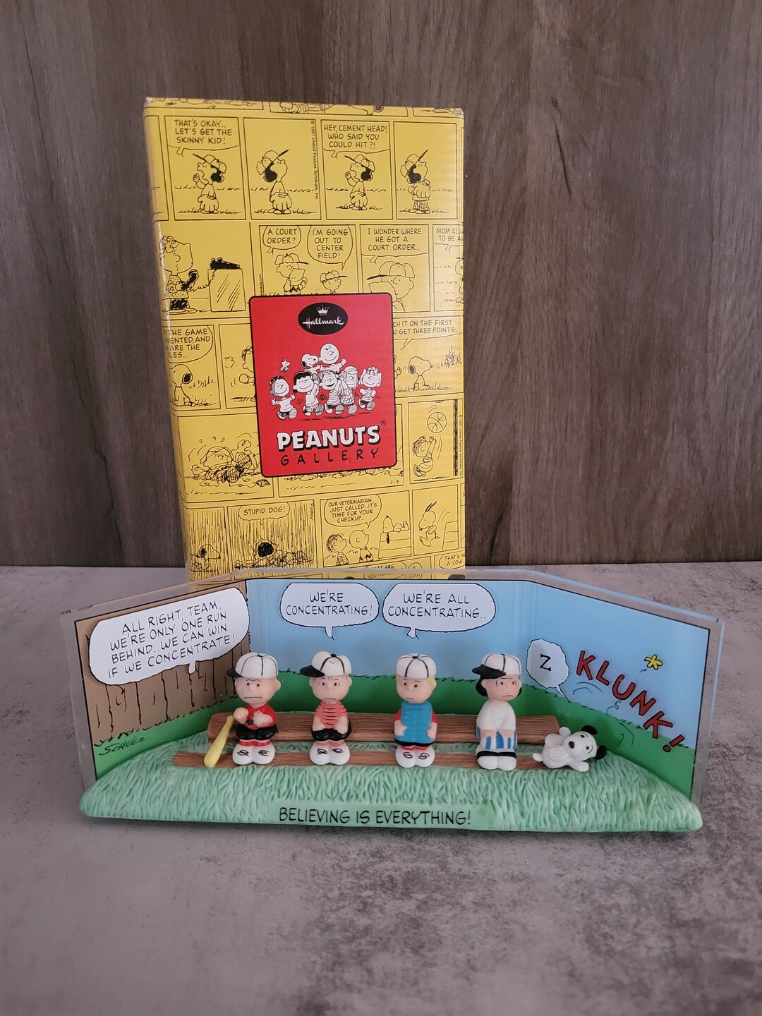 Peanuts Collection "the Winning Team" LTD Edition Hallmark Figurine ...