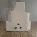 Ceramic Hand Painted Baby Block Music Box, Baby Lullaby, Brahms Lullaby ...