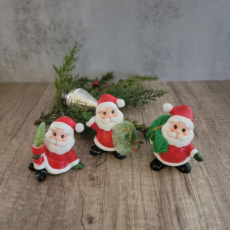 Ceramic Santa Claus - Etsy