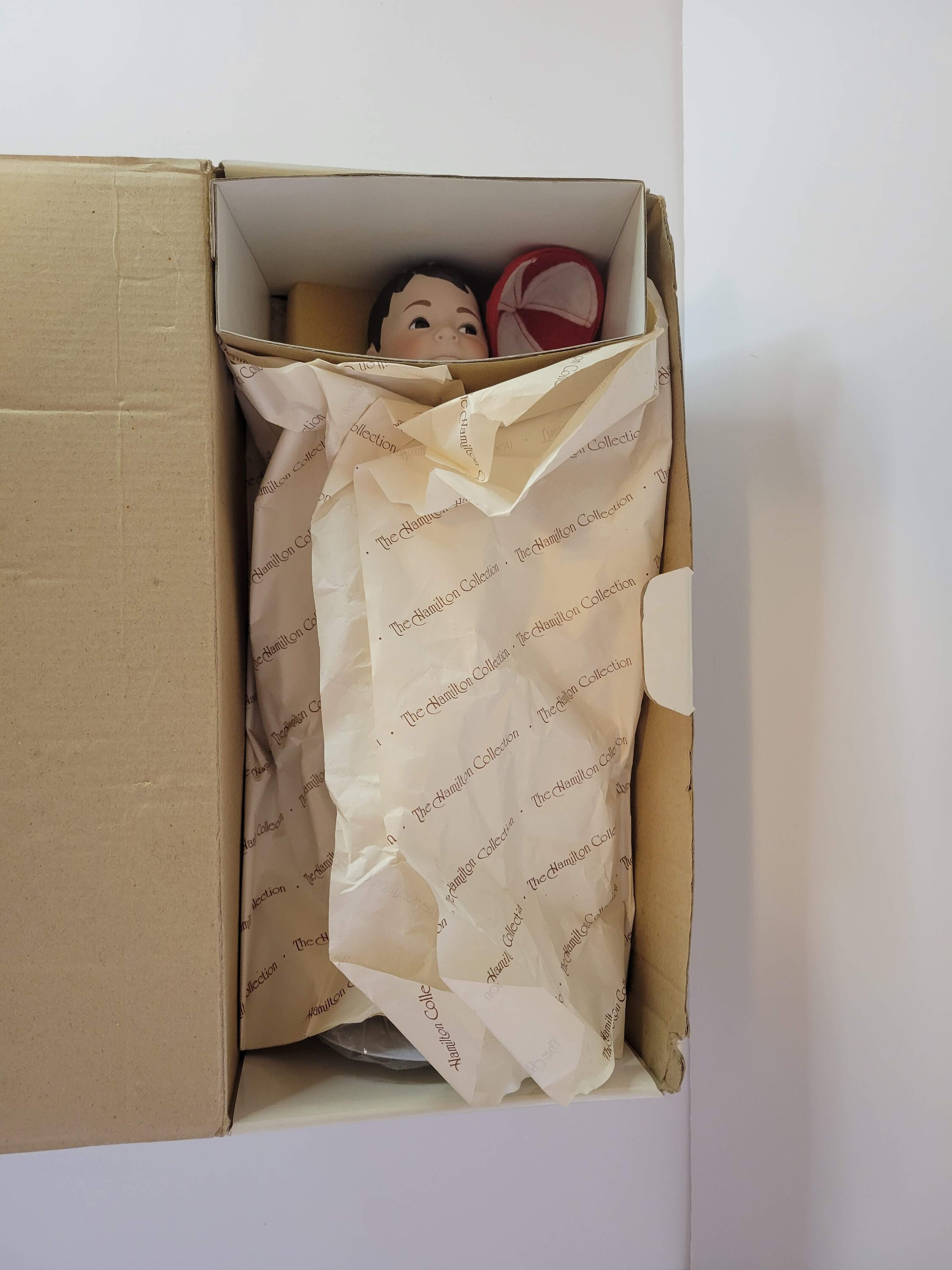 Little Rascals Spanky Porcelain Doll With Box and Stand by - Etsy