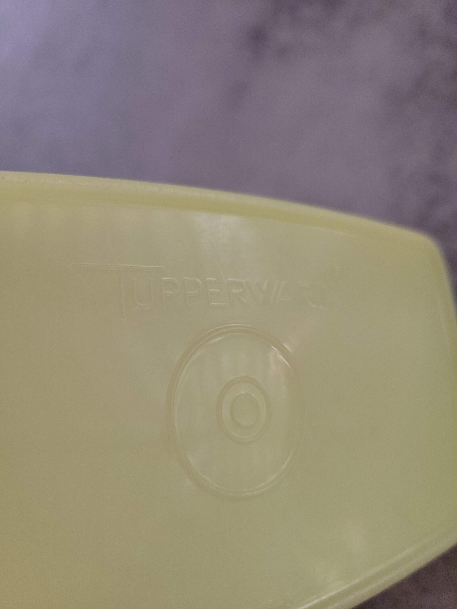 Vintage Tupperware Yellow Stacking Storage Container With Lid, Kitchen ...