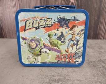 Toy Story Disney Pixar 4 Lunch Box Metal Lunchbox - Etsy