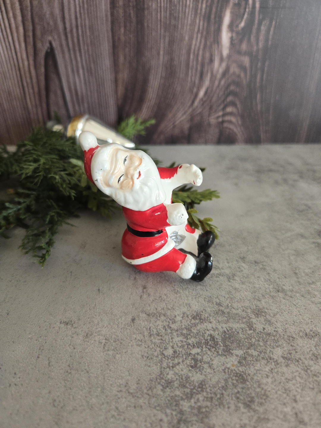 Vintage Small Ceramic Hugging Santa Claus Made in Japan, Chirstmas ...