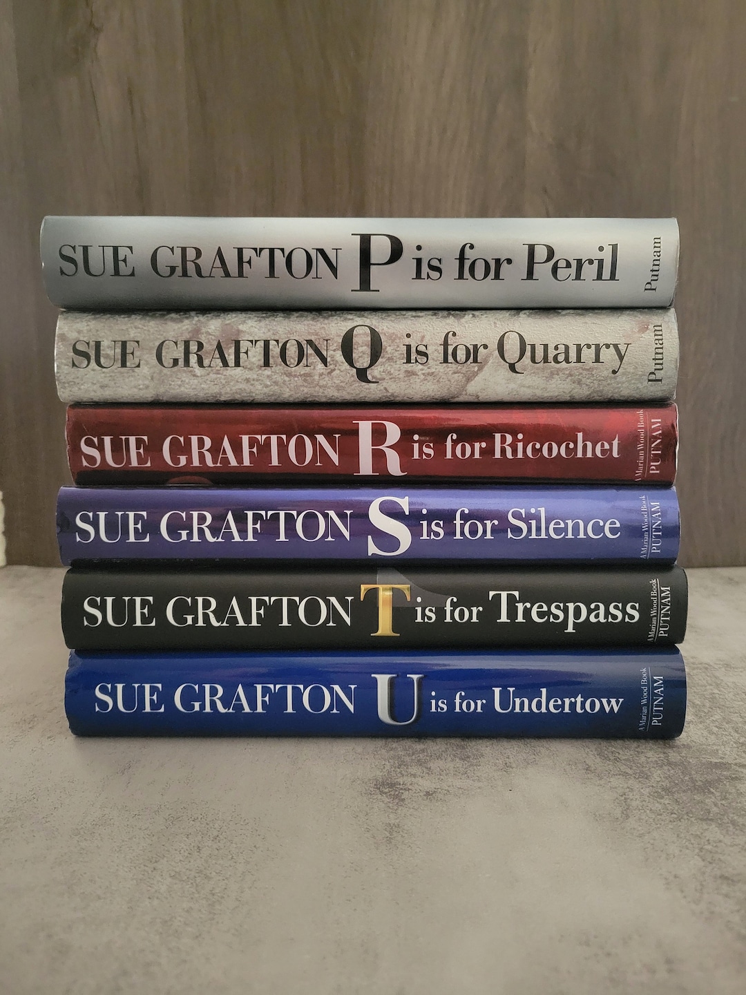 Sue Grafton, Kinsey Milhone Alphabet Series Book by Sue Grafton ...