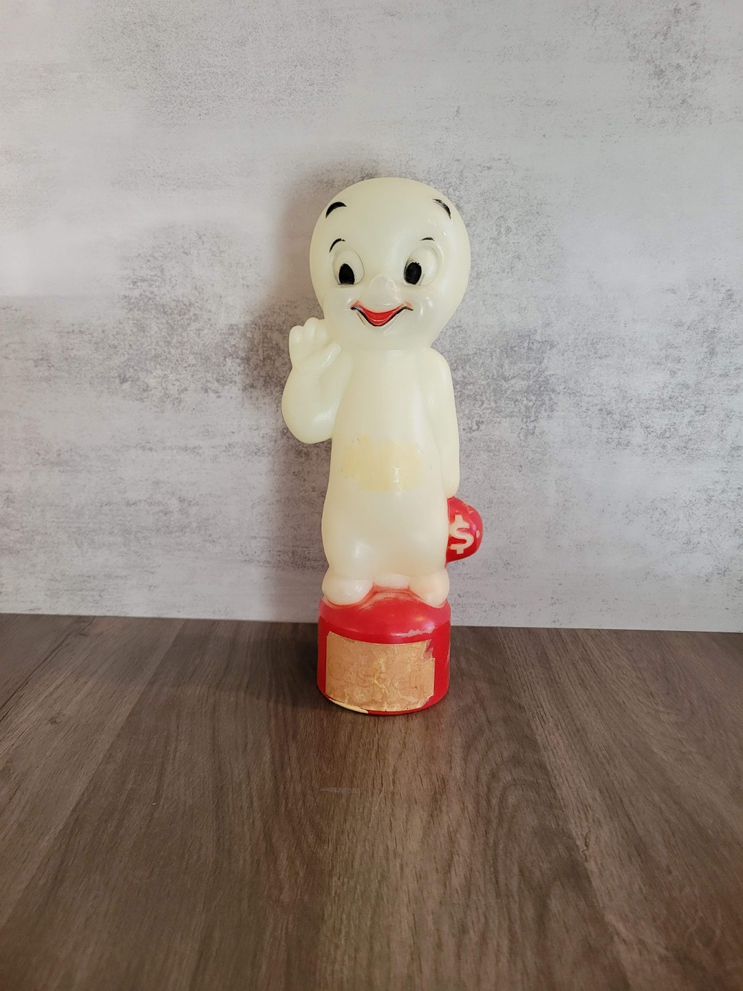 1960's Casper the Friendly Ghost Glow in the Dark Coin Bank - Etsy