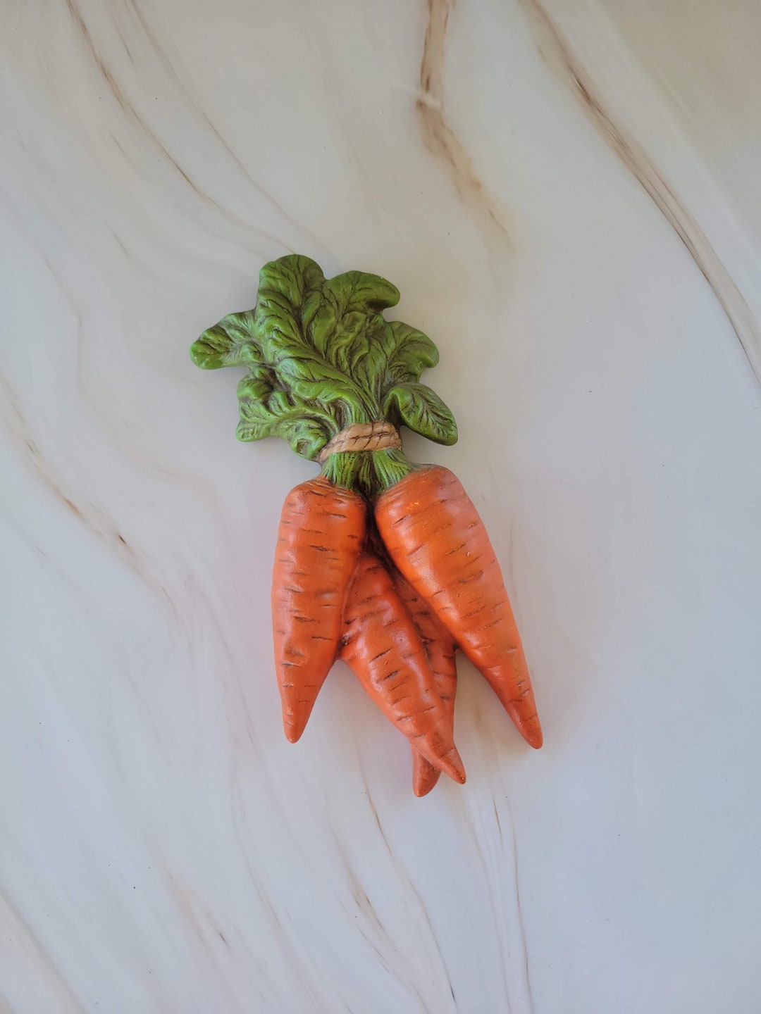Ceramic Carrot Vegatable Wall Hanging, Kitchen Decor, Cournty Kitchen ...