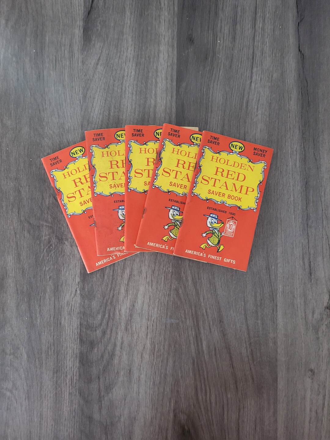 Holden Red Stamp Saver Book Set of 5 Emptey Booklets, Collector, Gift ...