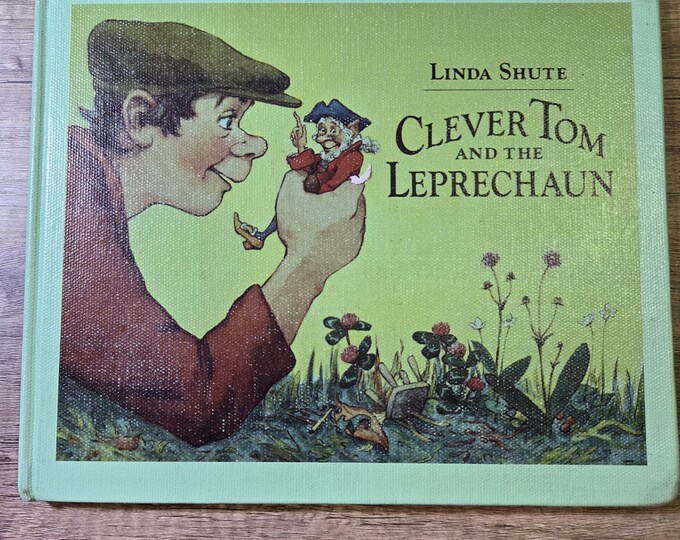 Vintage Childrens Book "clever Tom and the Leprechaun" 1988 by Linda ...