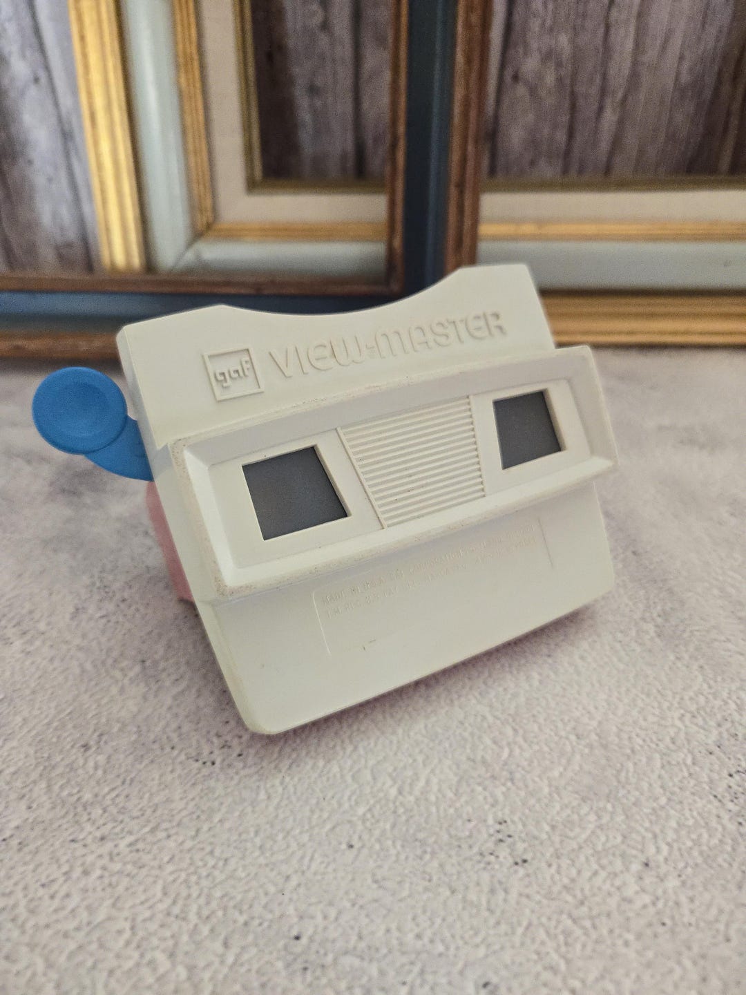 Vintage 1970's GAF View-master White, Red and Blue Slide Viewer, Toy ...