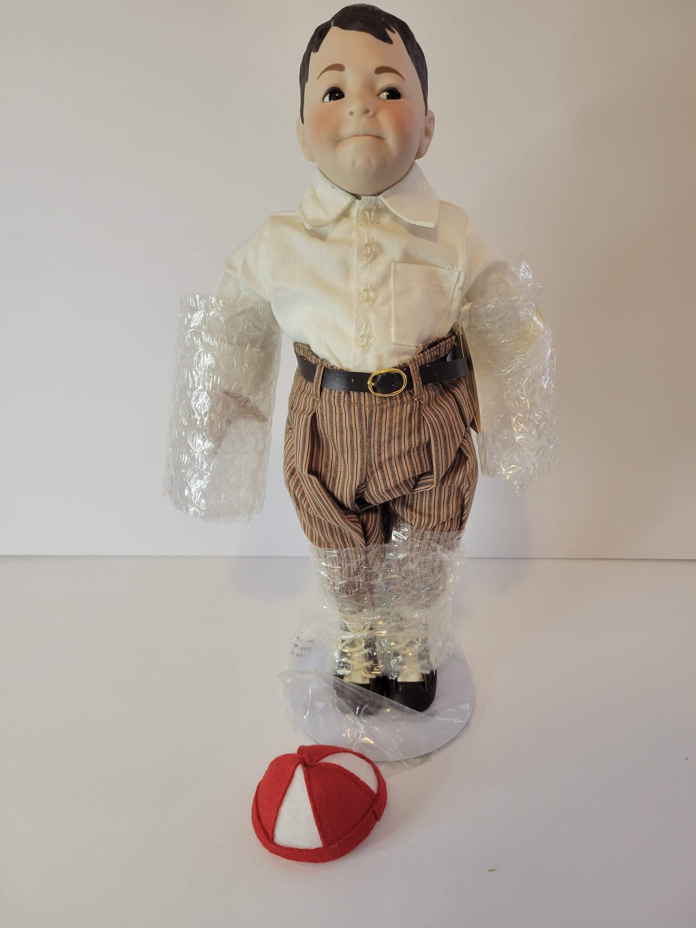 Little Rascals Spanky Porcelain Doll With Box and Stand by - Etsy