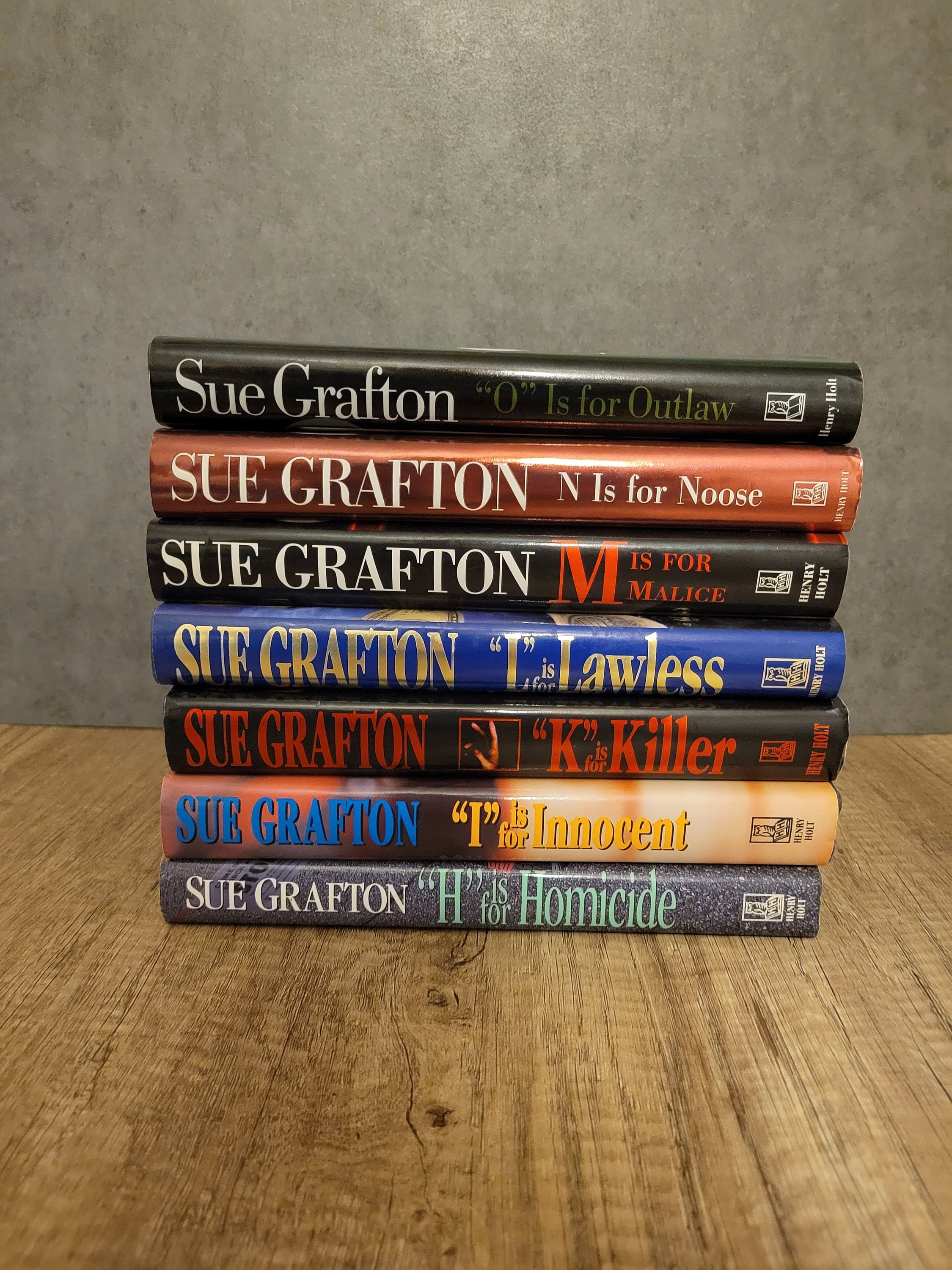 Kinsey Milhone Alphabet Series Book by Sue Grafton, Private Detective ...
