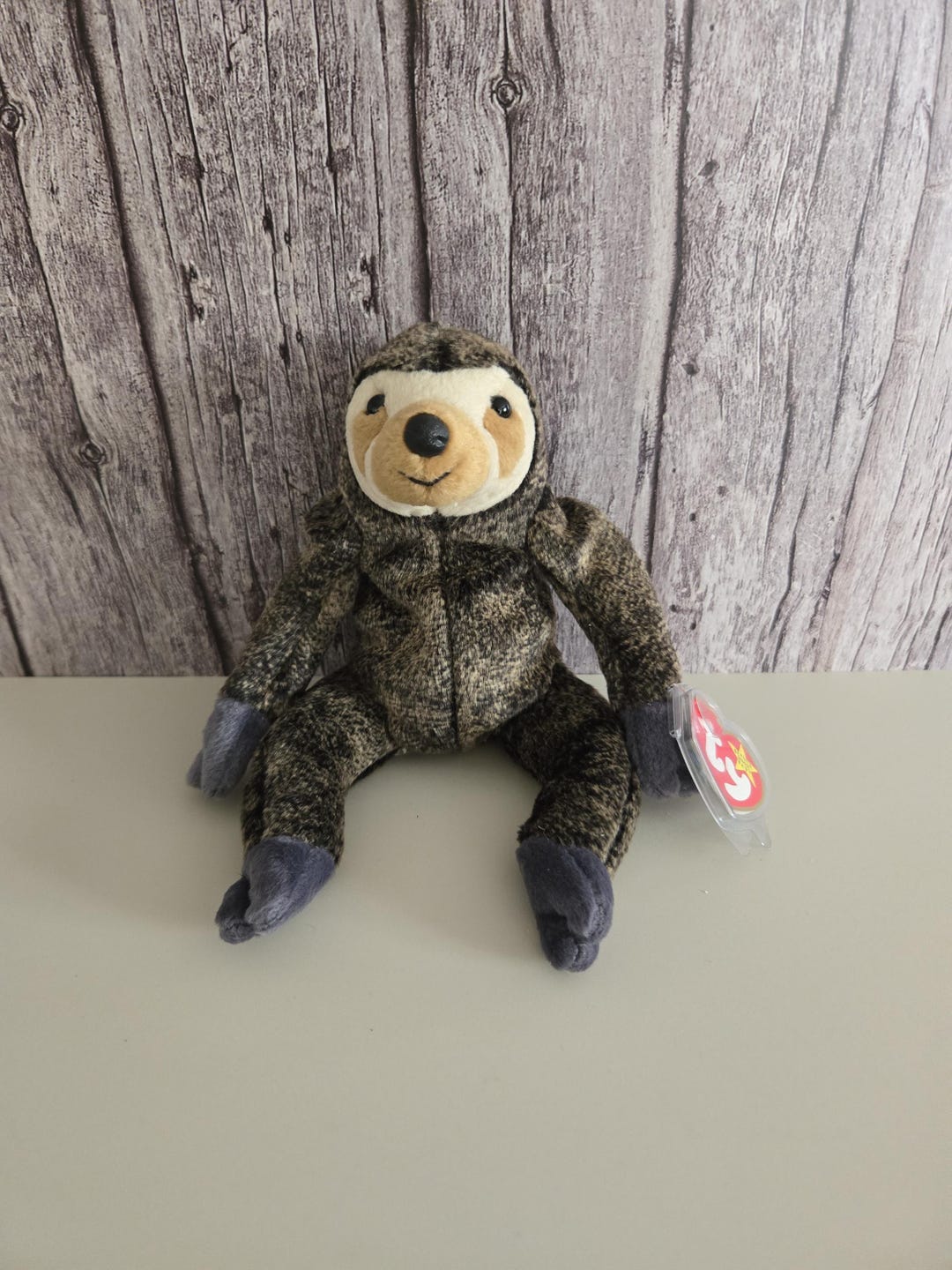 Vintage 1999 Ty Slowpoke the Sloth Beanie Babie Plush Toy, Animal, Gift ...