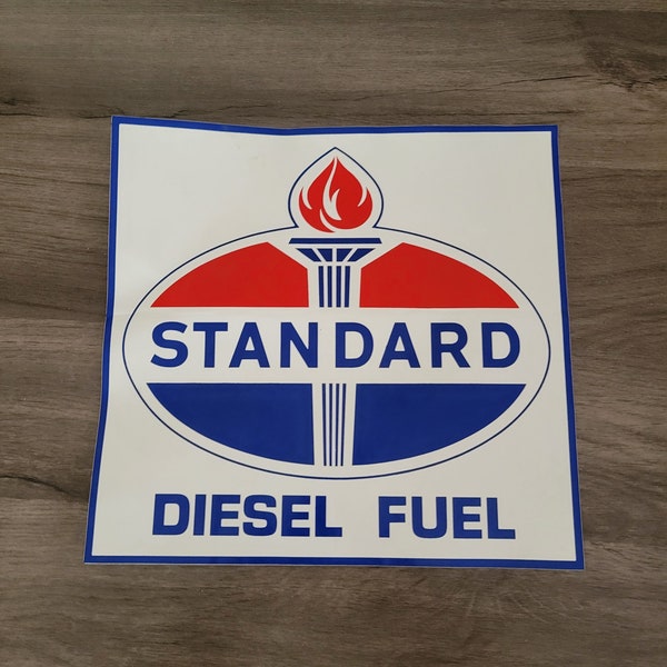 Diesel Pump Sticker - Etsy