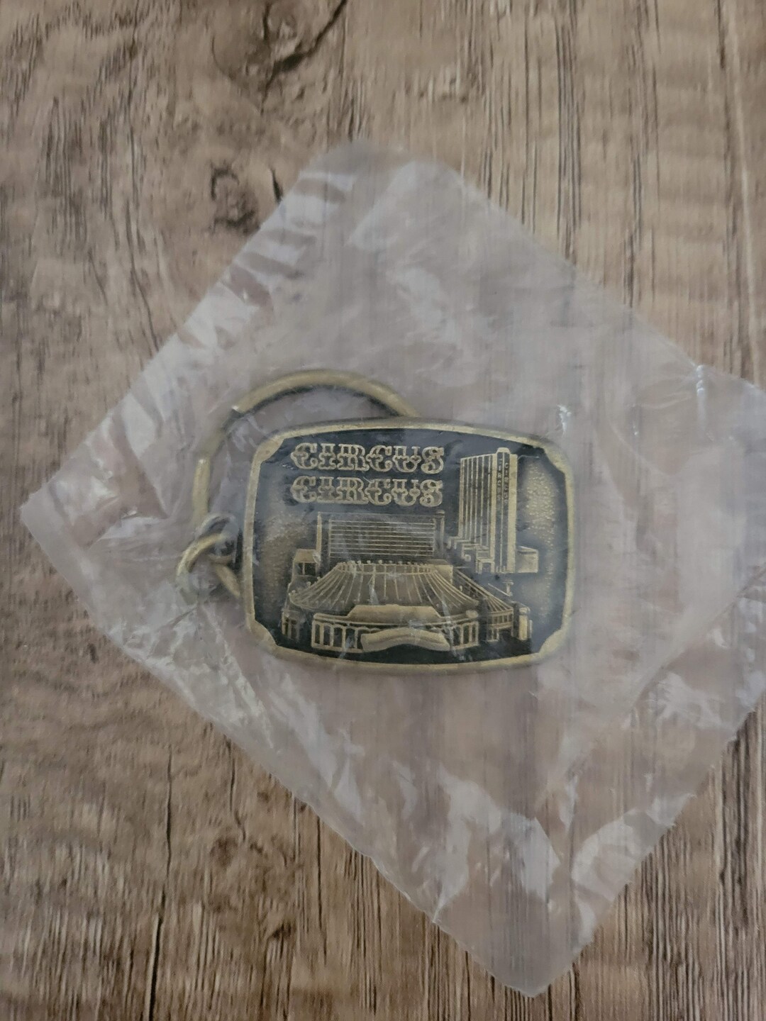Vintage Las Vegas Circus Circus Hotel & Casino Keychain NOS Bronze ...