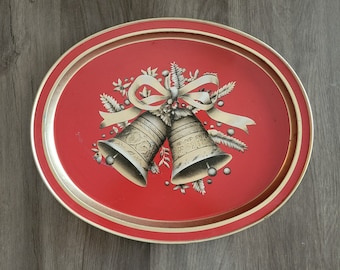 Vintage Christmas Tray - Etsy
