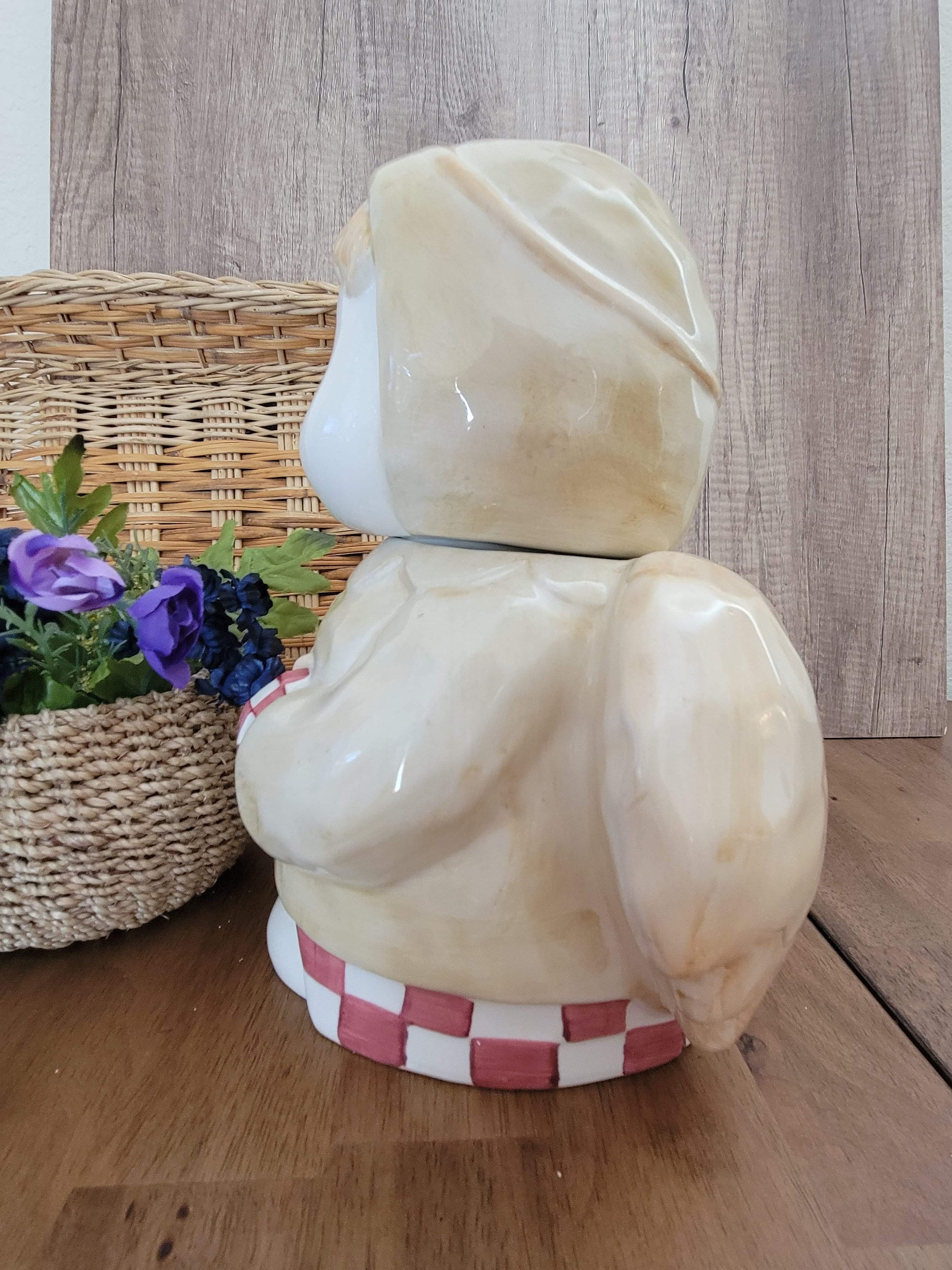 Vintage Angel Cookie Jar by Designpac Inc With Moon - Etsy
