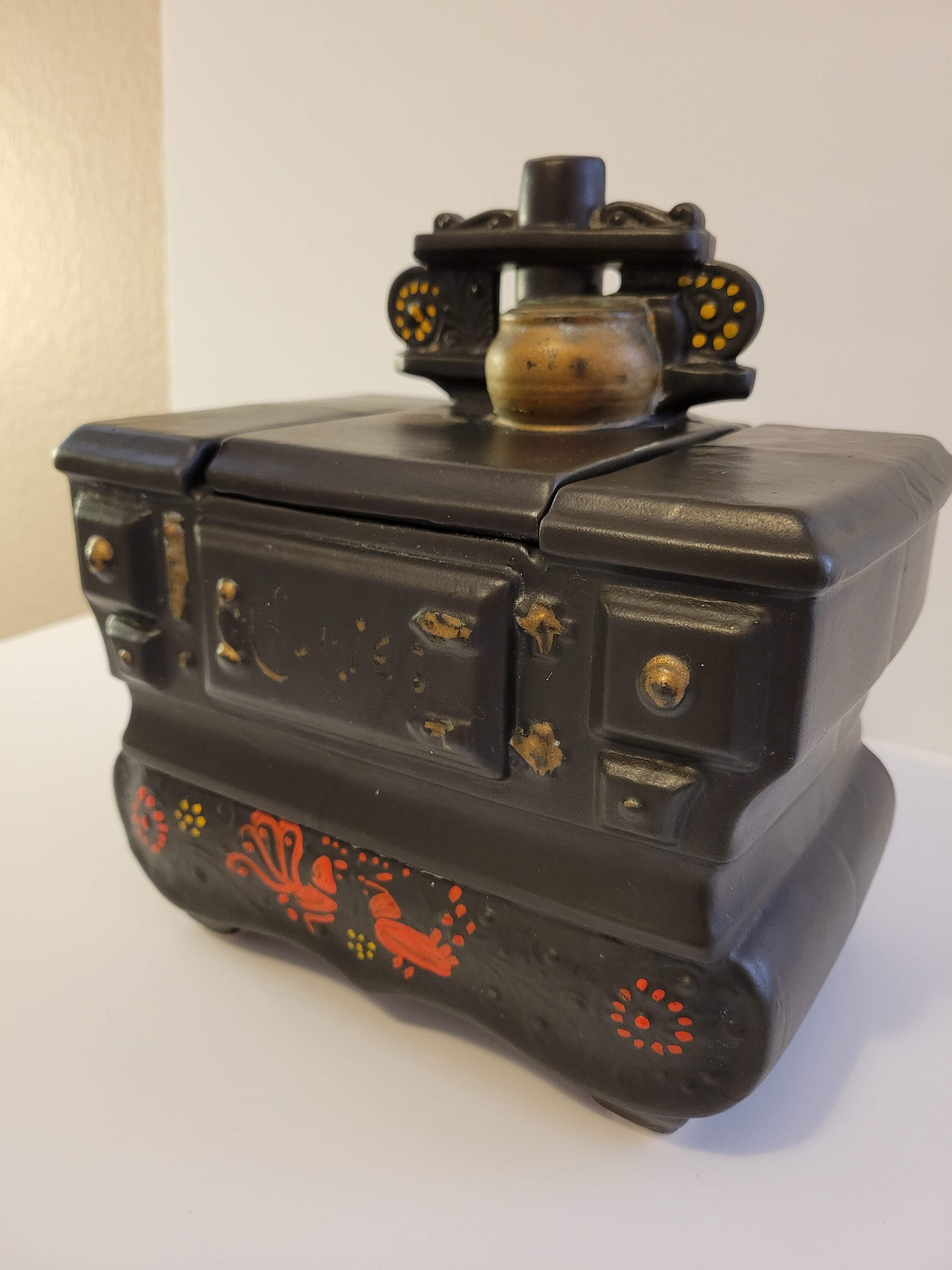 Mccoy Wood Stove Cookie Jar - Etsy