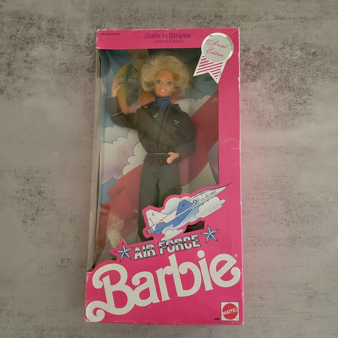 1990 Barbie Mattel Star's 'n Stripes Special Edition U.S. Air Force ...