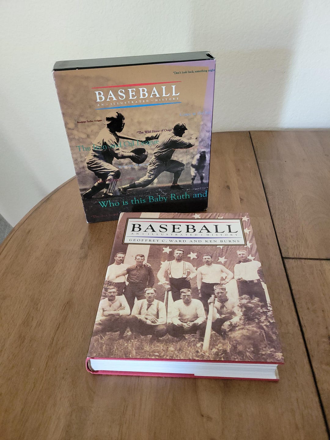 1994 Baseball an Illustrated History by Geoffrey C. Ward and Ken Burns ...
