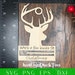 Deer Head Money Holder Ornament, Digital Instant Download, Christmas ...