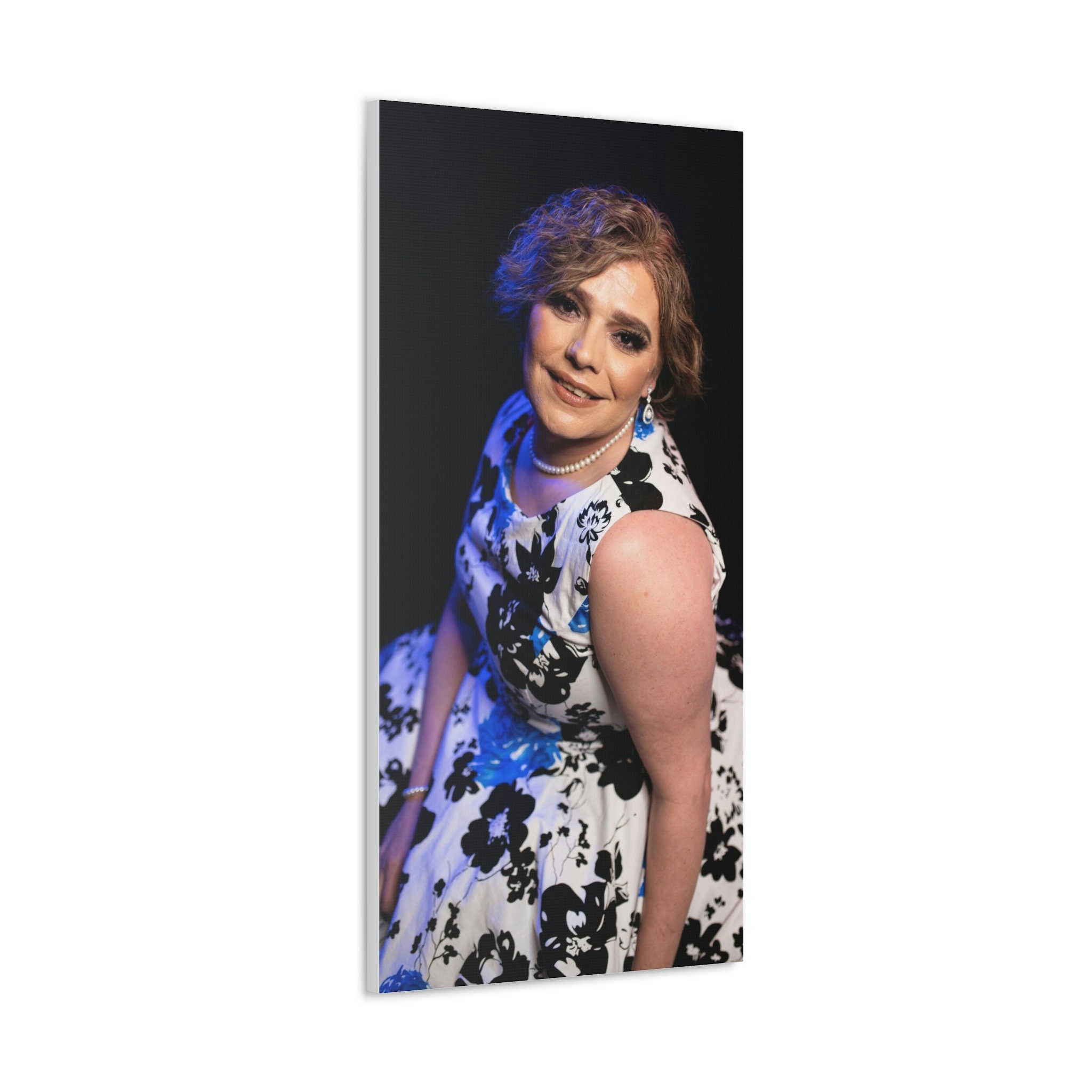 Trans Model Alexis Nicole Canvas Color Print - Etsy