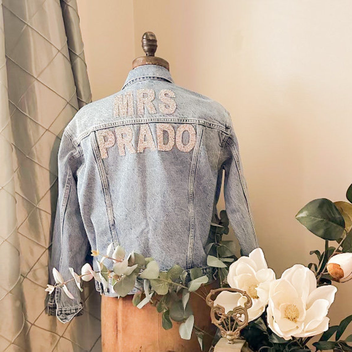 CUSTOM Jean Jacket - Etsy