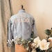 CUSTOM Jean Jacket - Etsy
