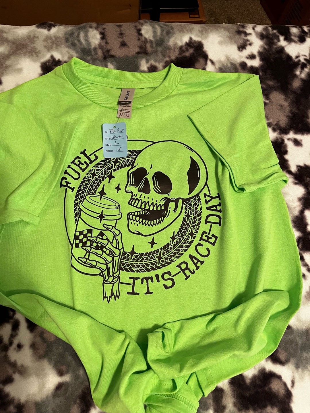 Youth Kids T-shirts fuel Up Racing Theme 3 Colors - Etsy