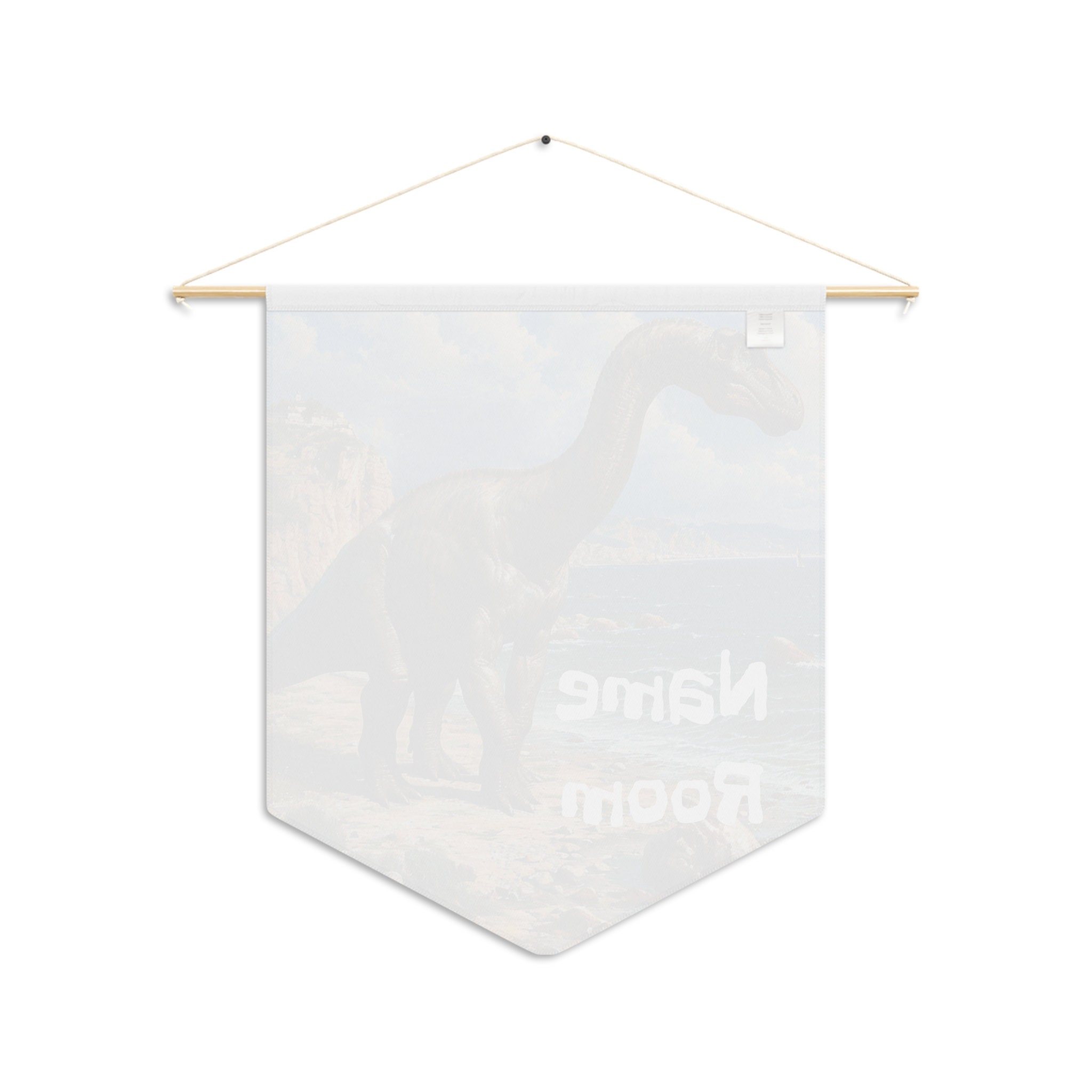 Customized Dinosaurs Pennant Sign Personalized With Child's Name or ...