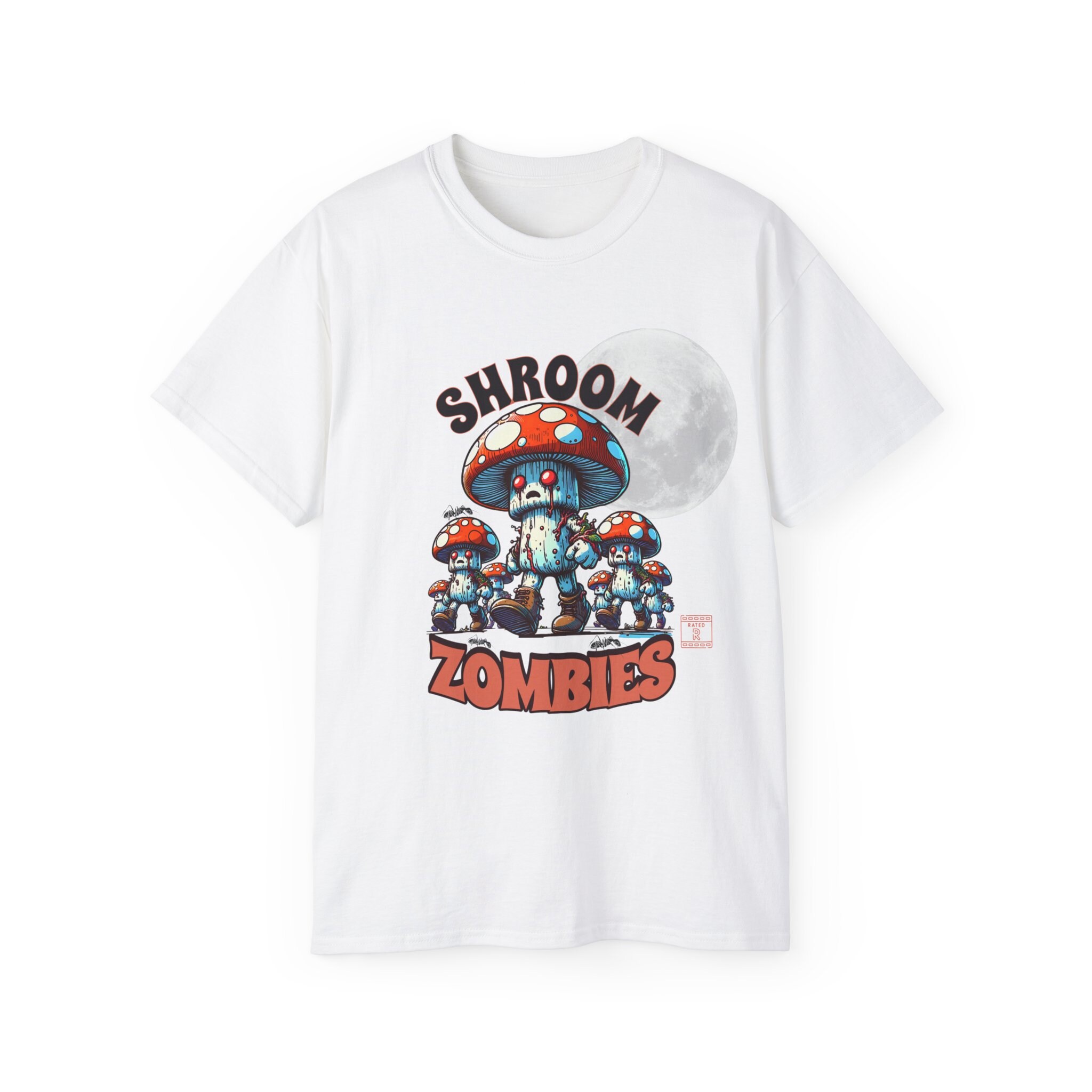 Fungal Apocalypse, Unisex Ultra Cotton Tee, Shroom Zombies, Mushroom ...