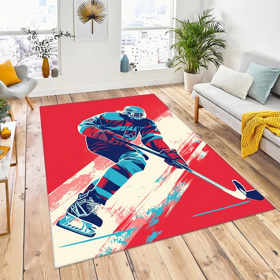 Hockey Ball, Hockey Rug, Hockey Stick, Sport Rug, Sportman Rug, Sport ...