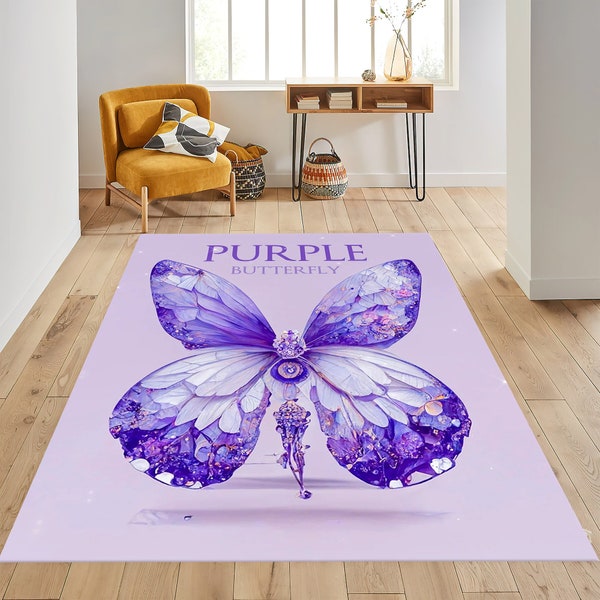 Butterfly Rug - Etsy