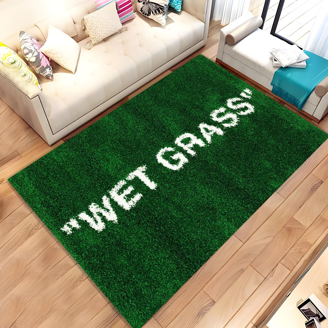 Wet Grass Rug, Grass Rug, Green Rug, Custom Rug,area Rug,rugs for ...