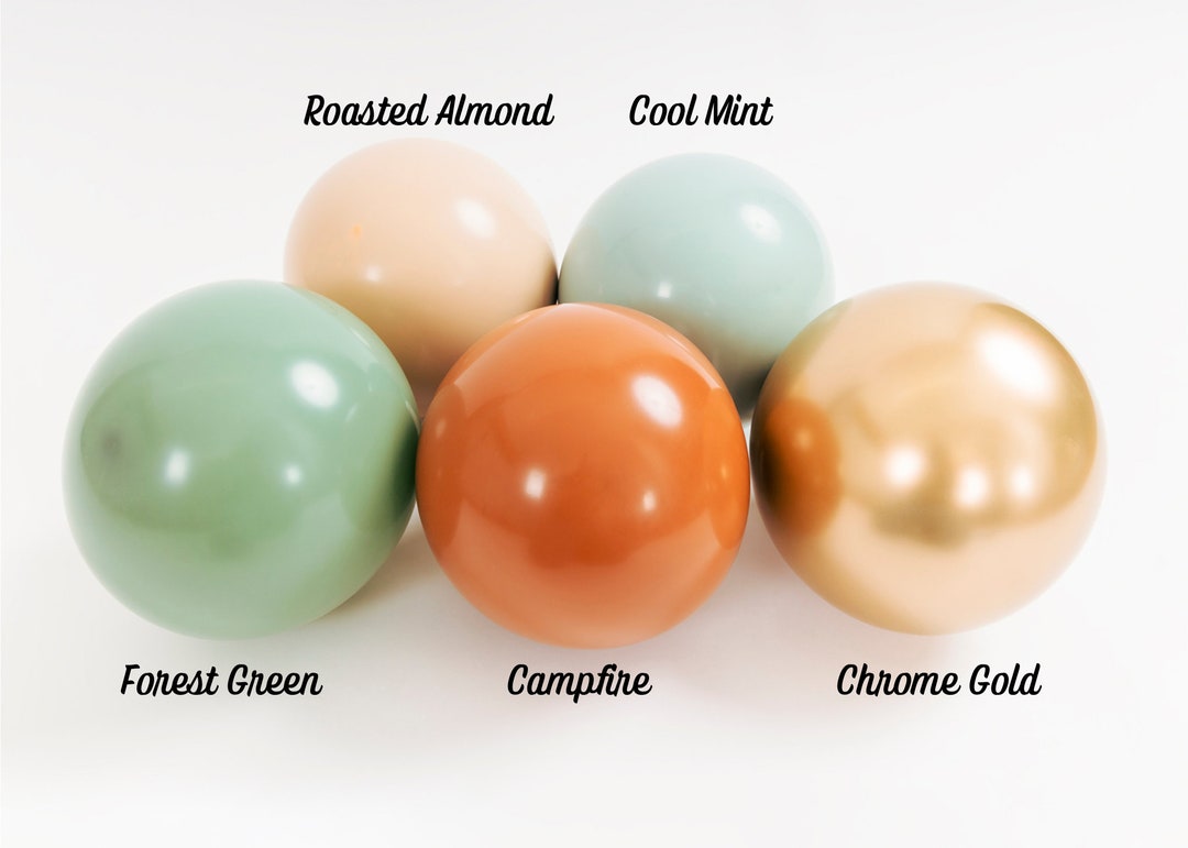 Woodland Baby Shower Balloons Woodland Birthday Theme Earth Tone ...