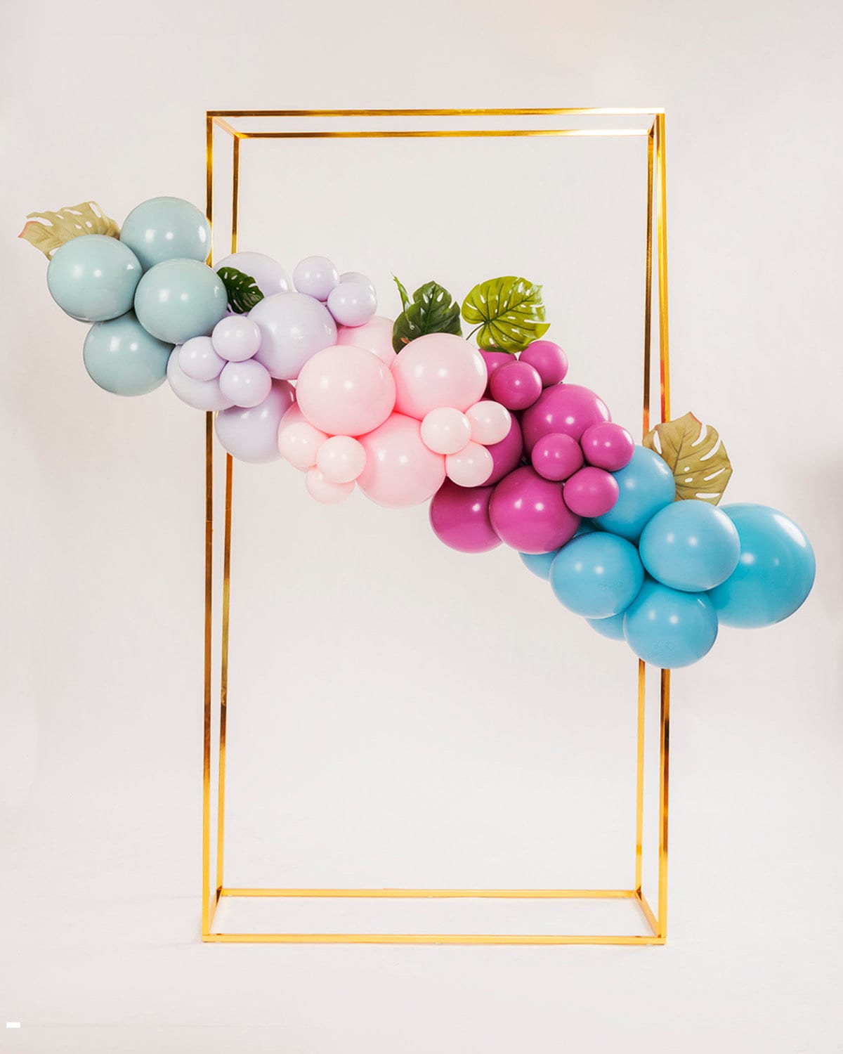 Dinosaur Balloon Garland Tropical Birthday Balloons Dino Arch Pink ...