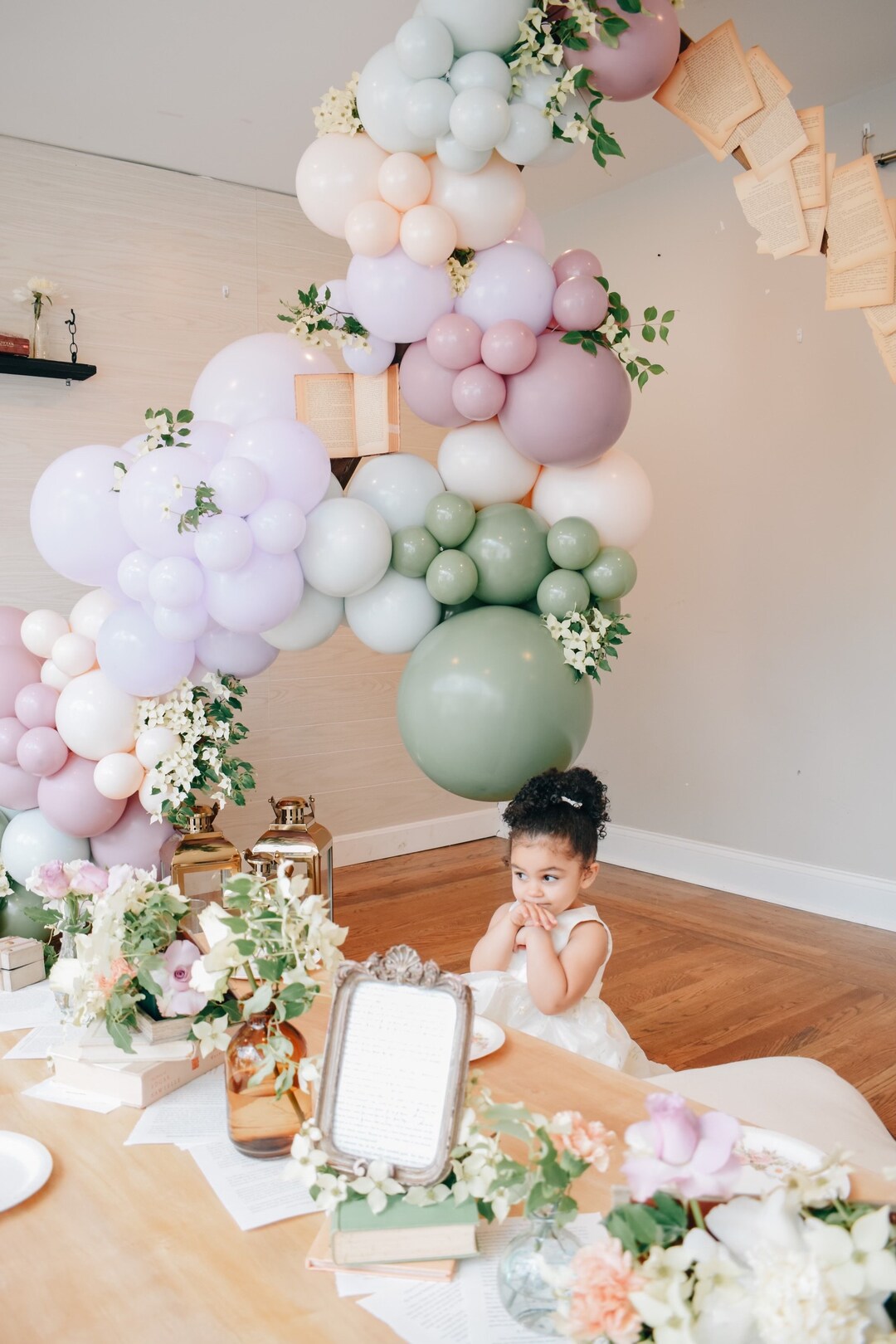 Enchanted Garden Balloon Garland Kit Garden Balloon Garland Kit ...