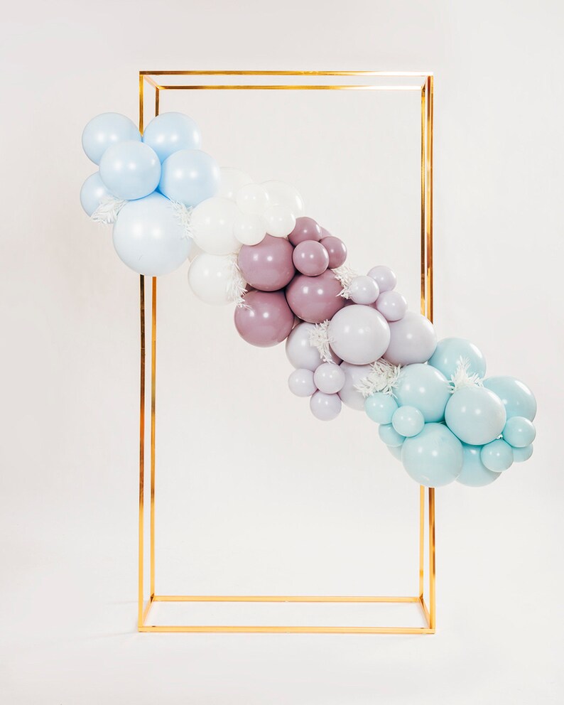 Frozen Balloon Garland for Birthday Ice Princess Balloon Garland Anna ...