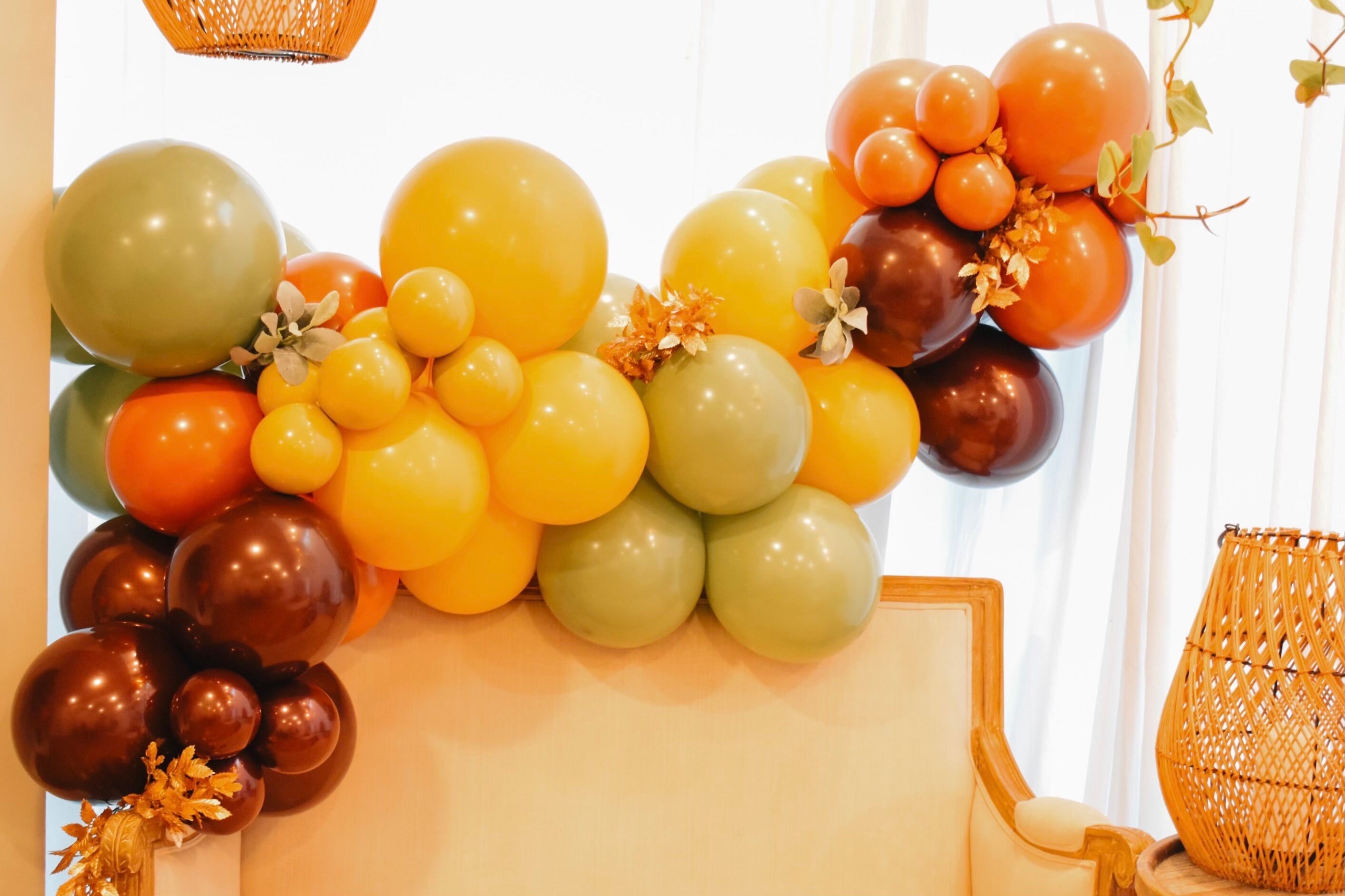 Thanksgiving Balloon Garland Kit Friendsgiving Balloons Fall Balloon ...