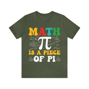 PIECE of PI T SHIRT, Math T Shirt, Pi Math T Shirt, Pi T Shirt, Men Pi ...