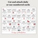 Printable Mindfulness Advent Calendar, 25 Days of Mindfulness - Etsy