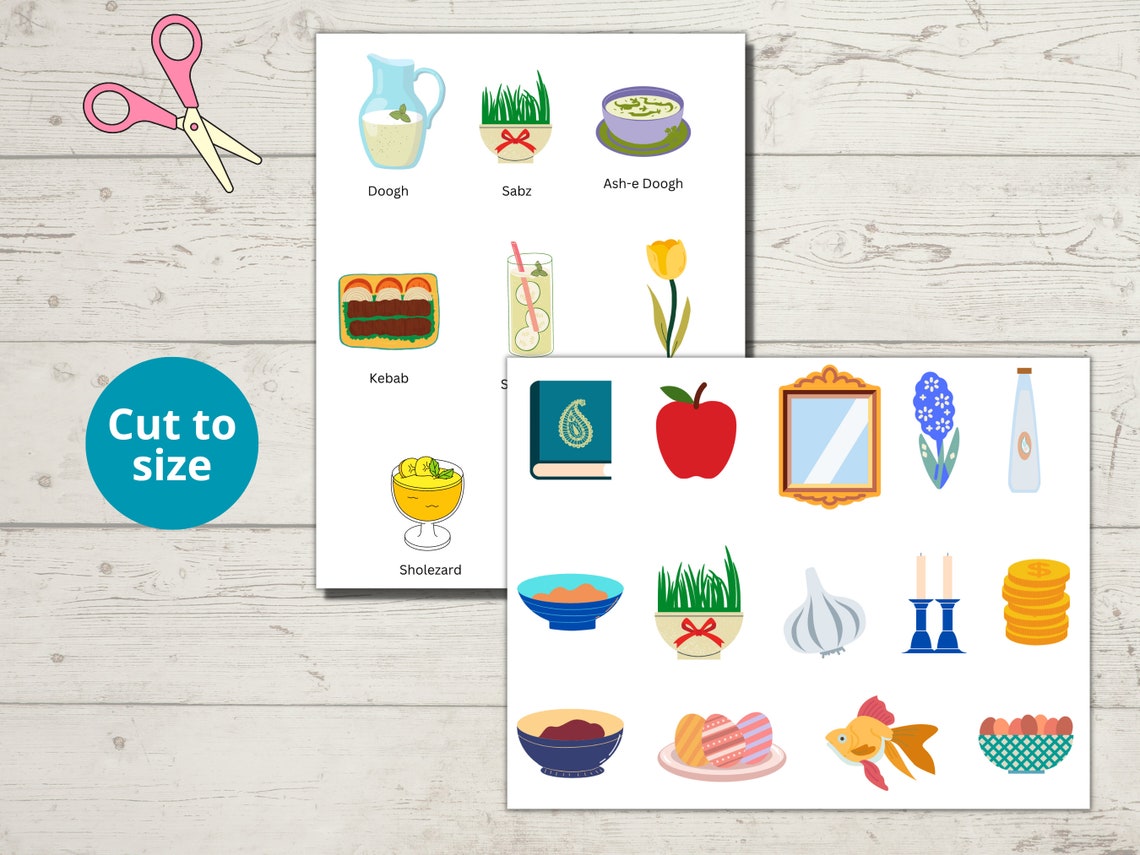 Printable Sizdah Bedar Nowruz Craft Activity for Kids - Etsy