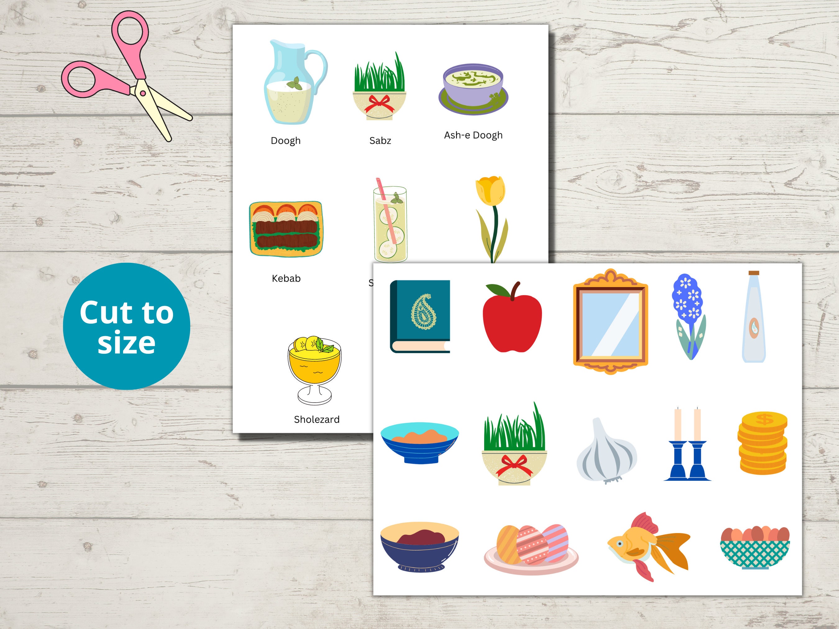 Printable Sizdah Bedar Nowruz Craft Activity for Kids - Etsy