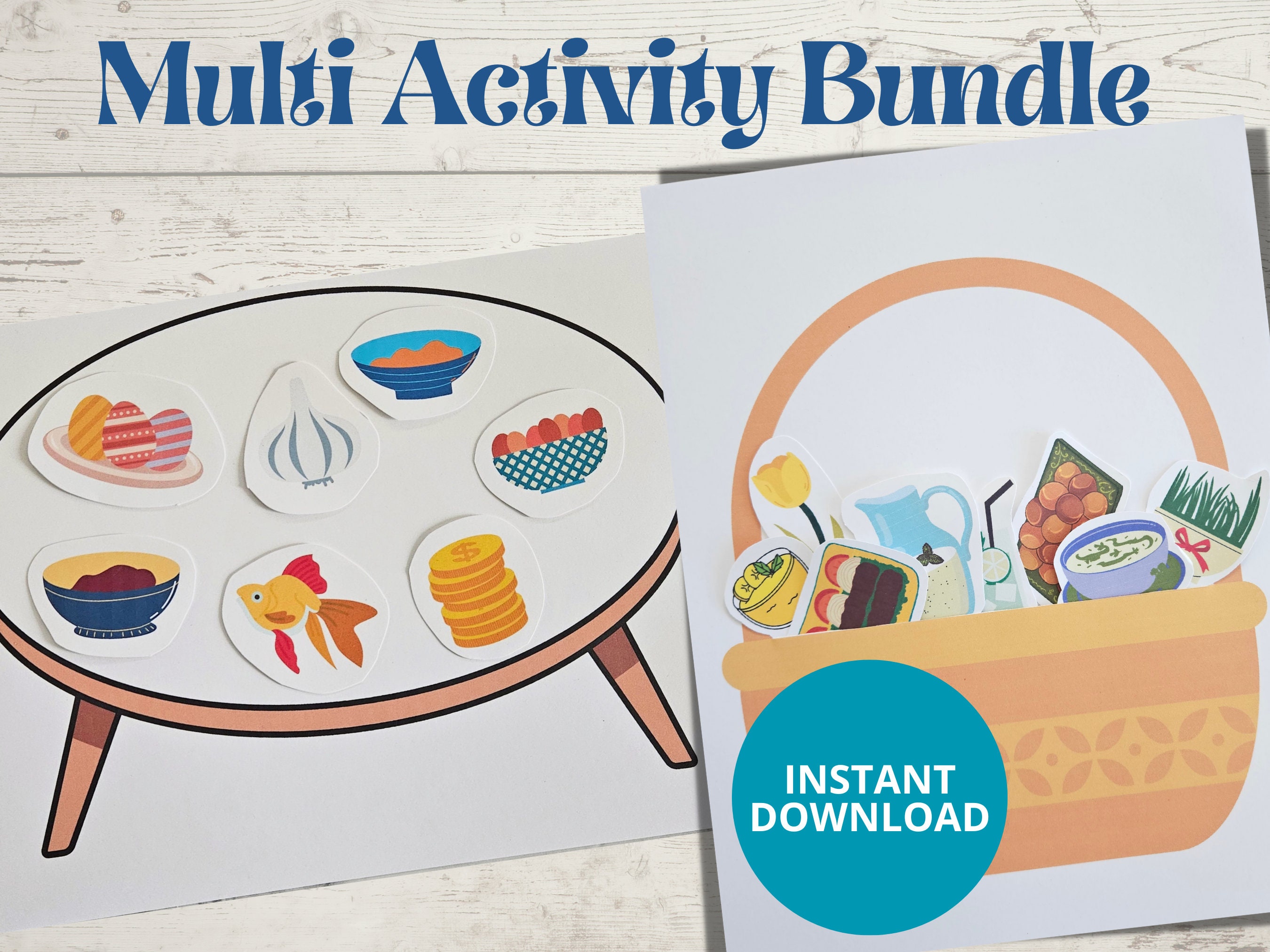 Printable Sizdah Bedar Nowruz Craft Activity for Kids - Etsy